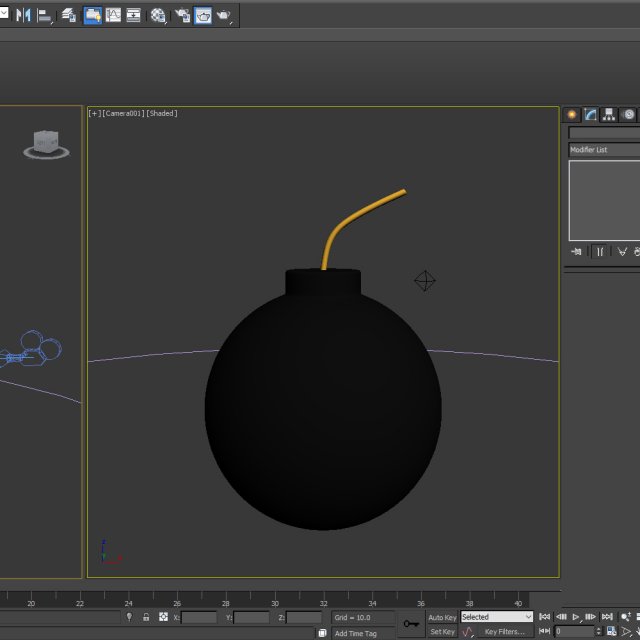 bomb cartoon 3D Model in Grenade Launchers 3DExport