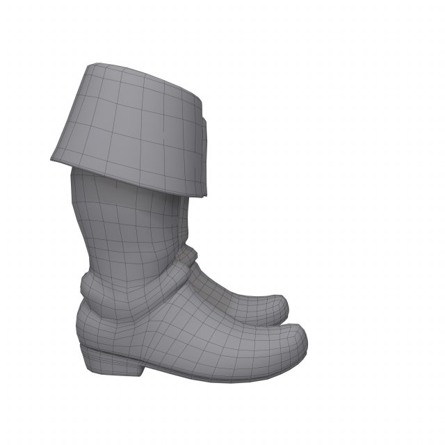 boots cartoon 3D Model in Clothing 3DExport
