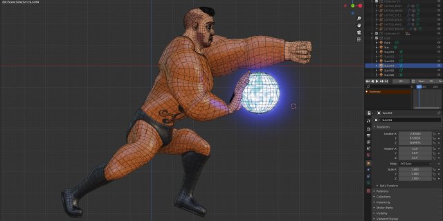 rigged - stylized character man - hecxa - blender cycles and eevee 3D ...