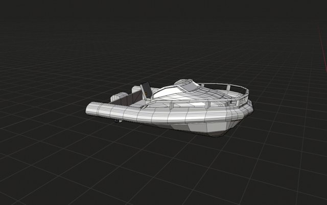 speedboat 3D Model in Boats 3DExport