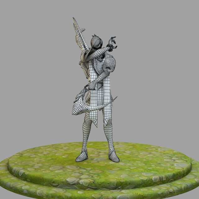 aphelios from league of legends 3D Print Model in Man 3DExport