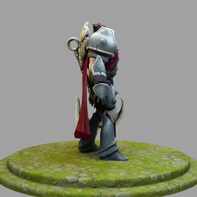 darius from league of legends 3D Print Model in Man 3DExport