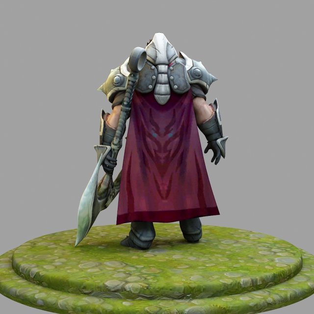 darius from league of legends 3D Print Model in Man 3DExport