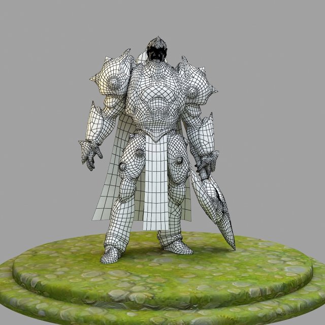 darius from league of legends 3D Print Model in Man 3DExport