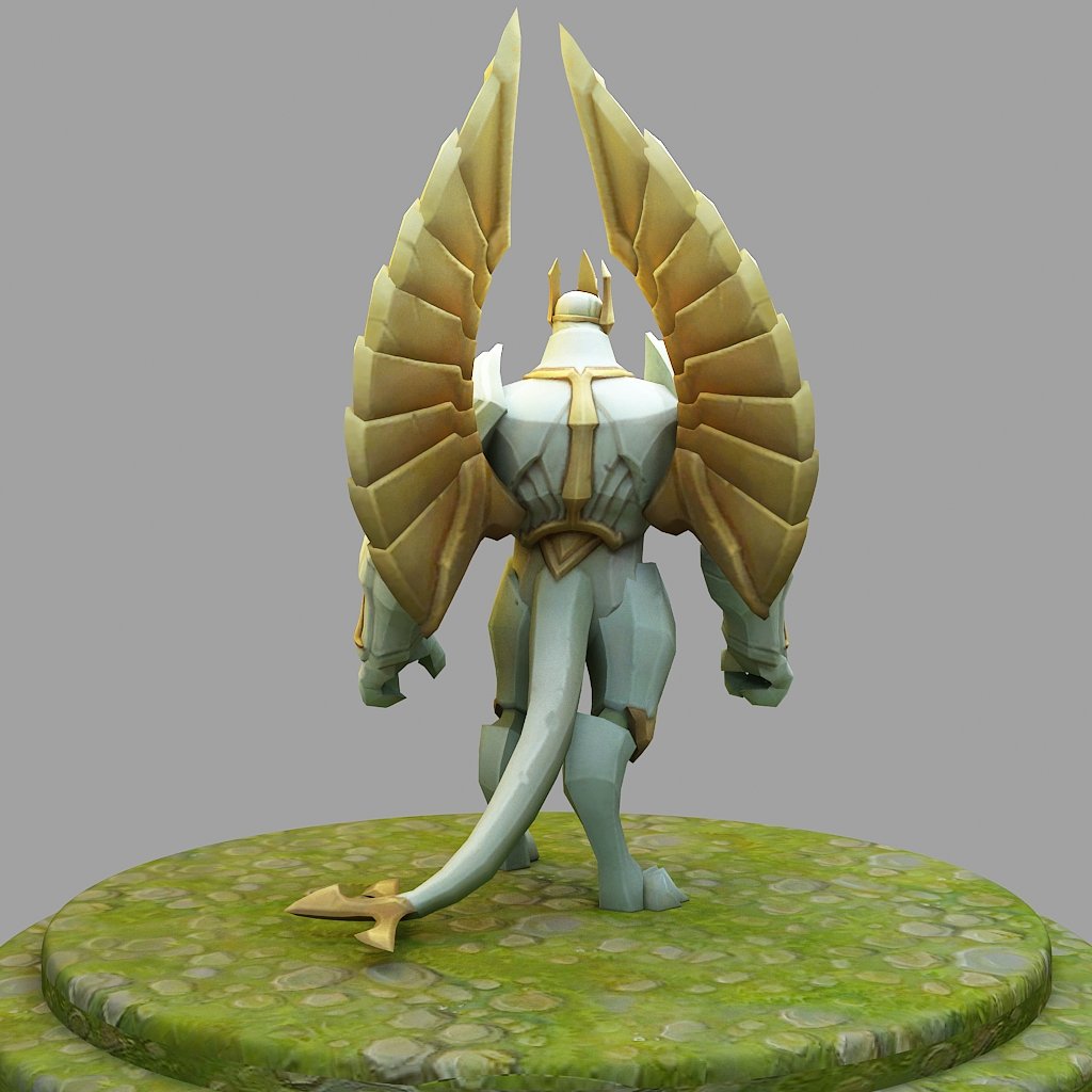 galio from league of legends 3D Print Models in Monsters & Creatures ...