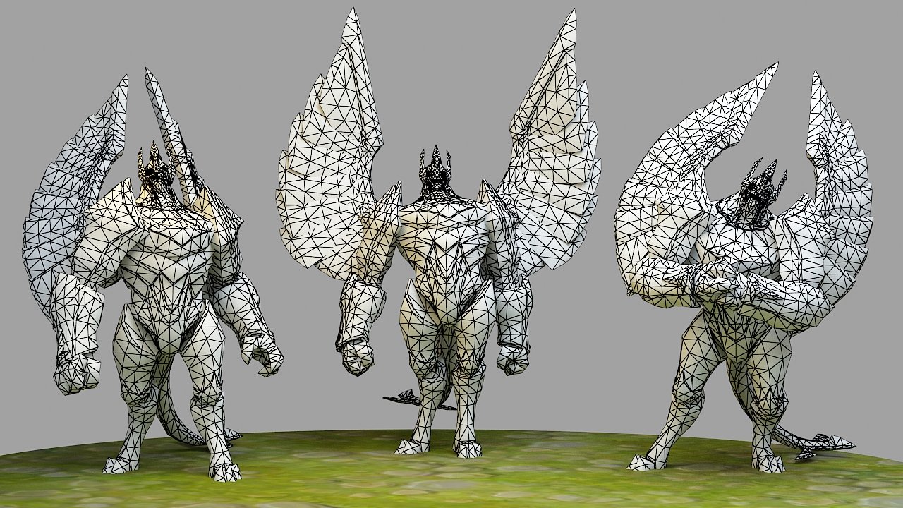 Galio from League Of Legends Modelo 3D in Monstros e Criaturas 3DExport