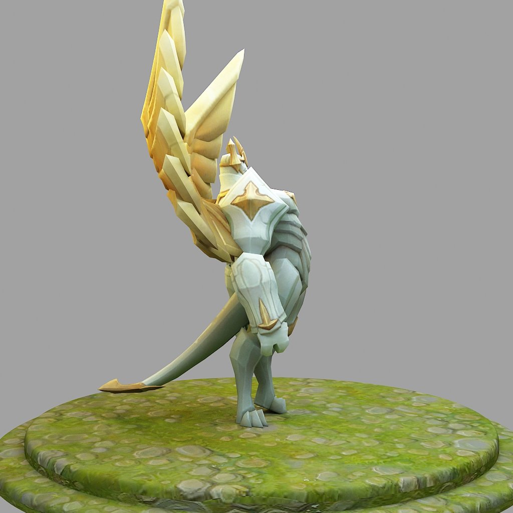 Galio from League Of Legends 3D Model in Monsters & Creatures 3DExport