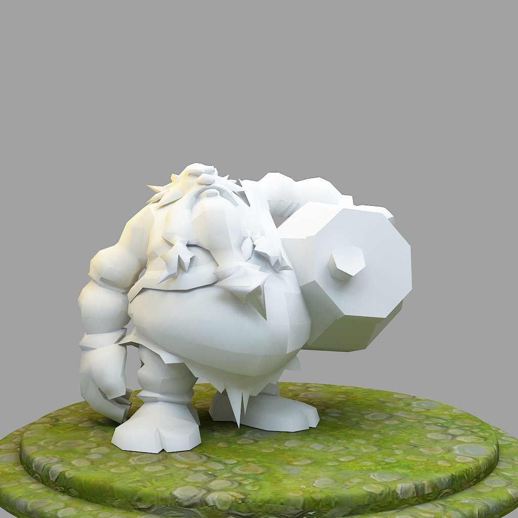 Gragas from League Of Legends 3D Model in Man 3DExport