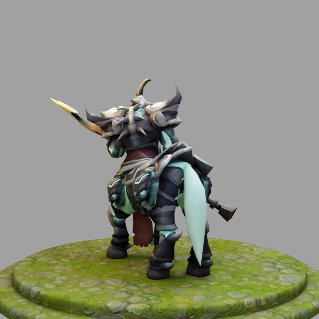 hecarim from league of legends 3D Print Model in Monsters & Creatures ...