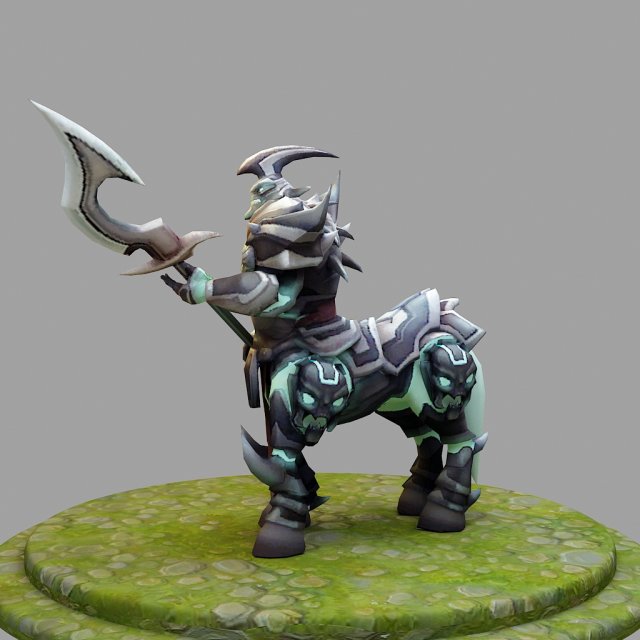 hecarim from league of legends 3D Print Model in Monsters & Creatures ...