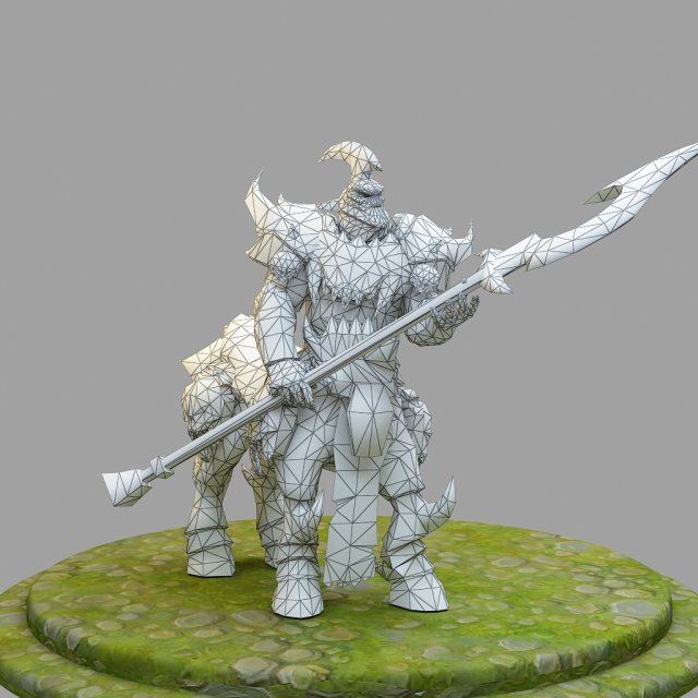 hecarim from league of legends 3D Print Model in Monsters & Creatures ...