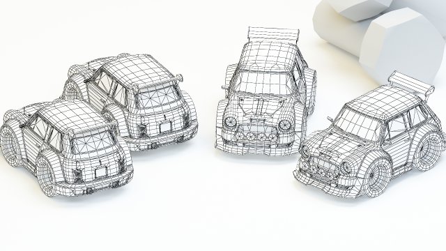 mini car 11 3D Model in Racing 3DExport