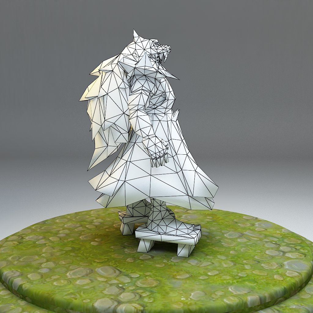 League Of Legends Udyr 3D Model in Man 3DExport