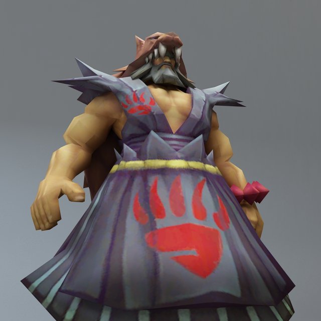league of legends udyr 3D Model in Man 3DExport