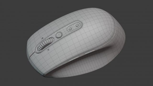 wireless mouse 3D Model in Computer 3DExport