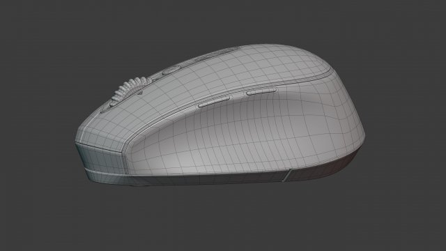 wireless mouse 3D Model in Computer 3DExport