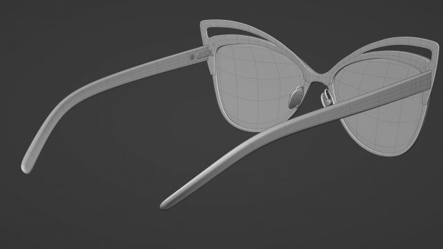 matrix resurrections lexy sunglasses 3D Model in Clothing 3DExport