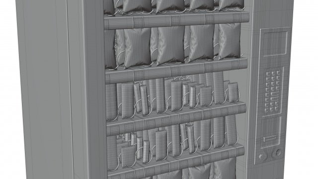 Vending Machine 3D Model in Miscellaneous 3DExport