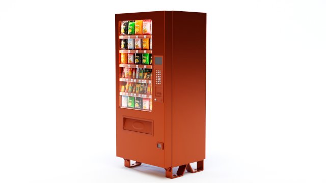 Vending Machine 3D Model in Miscellaneous 3DExport