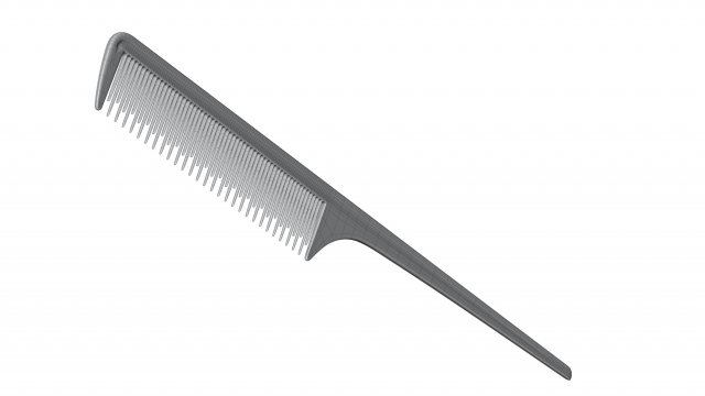Tail Comb 3D Model in Other 3DExport