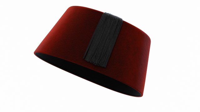 Fez Hat 3D Model in Clothing 3DExport