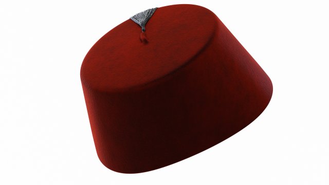 Fez Hat 3D Model in Clothing 3DExport