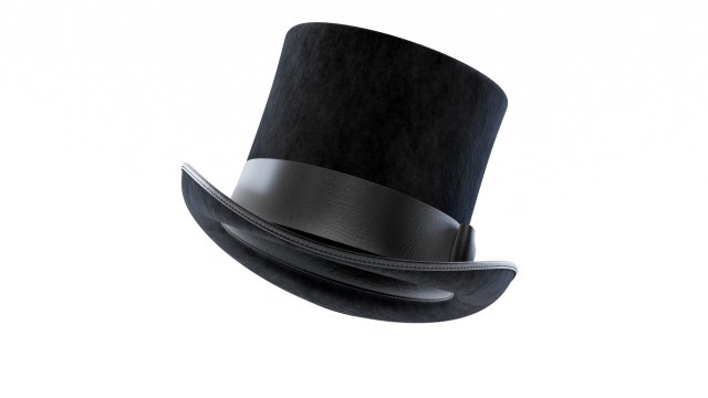 Top Hat 3D Model in Clothing 3DExport