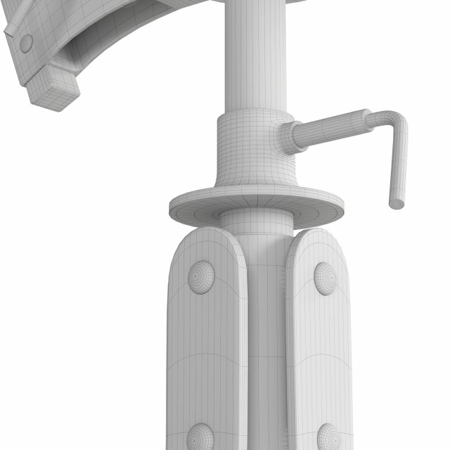 rustic drafting chair 3D Model in Chair 3DExport