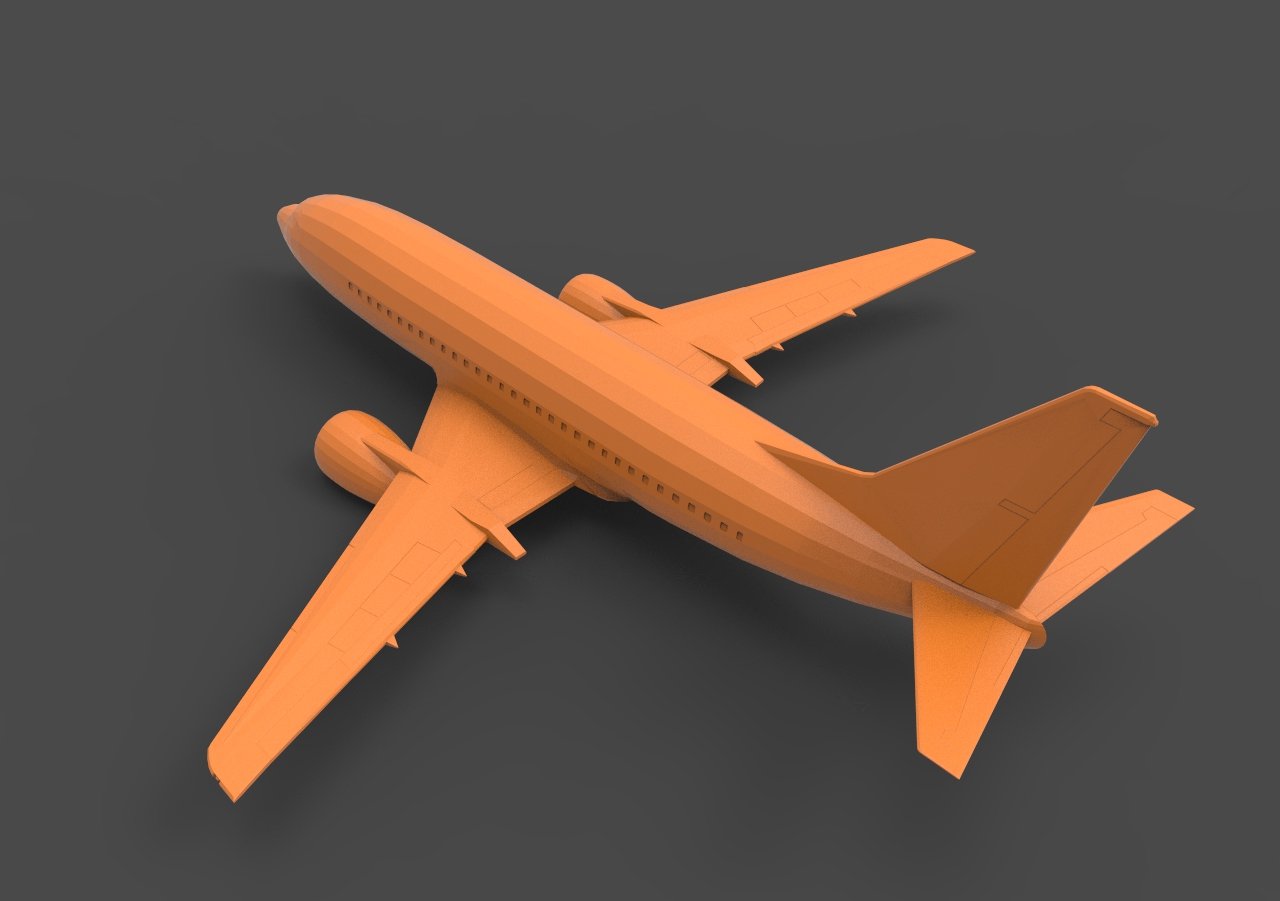 boeing 737 3D Print Models in Vehicle 3DExport