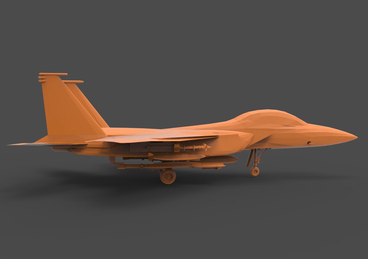 f-15 eagle 3D Print Models in Vehicle 3DExport