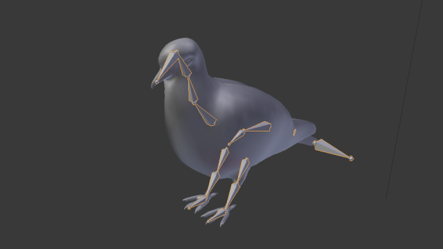 pigeon low poly rigged game ready 3D Model in Bird 3DExport