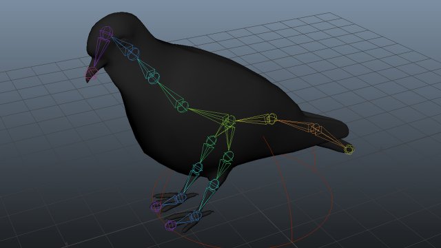 pigeon low poly rigged game ready 3D Model in Bird 3DExport