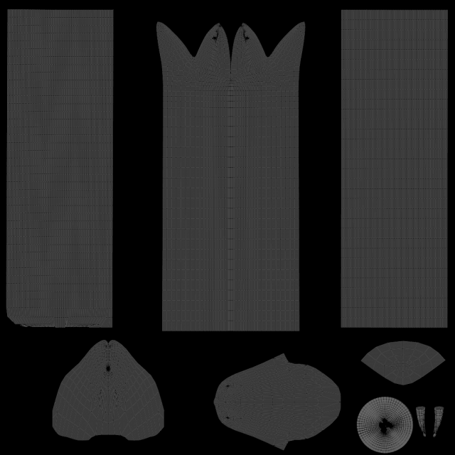 king cobra snake low poly 3D Model in Reptile 3DExport