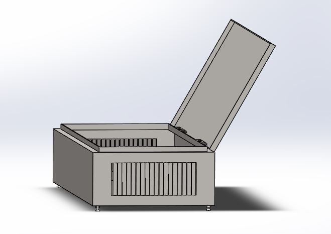 panel box 3D Models in Parts 3DExport