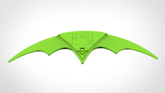 remote batarang from the movie batman returns 1992 3D Print Model in ...