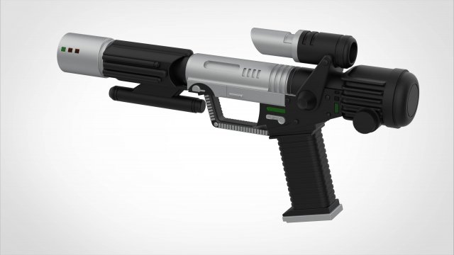 Eternian soldier blaster from the movie Masters of the Universe 1987 3d ...