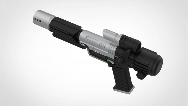 Eternian soldier blaster from the movie Masters of the Universe 1987 3d ...