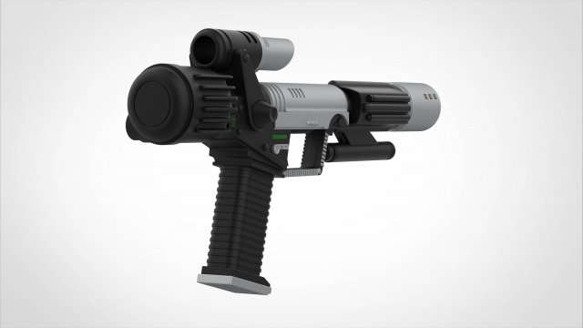 Eternian soldier blaster from the movie Masters of the Universe 1987 3d ...