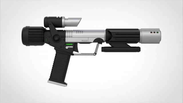 Eternian soldier blaster from the movie Masters of the Universe 1987 3d ...