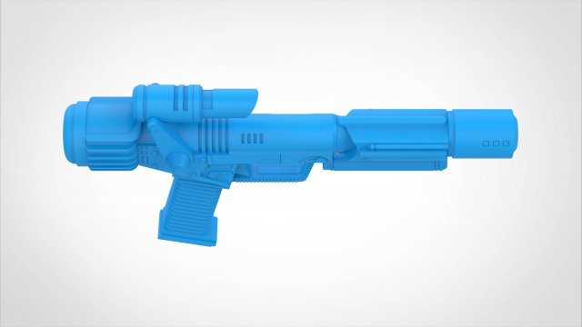 Eternian soldier blaster from the movie Masters of the Universe 1987 3d ...