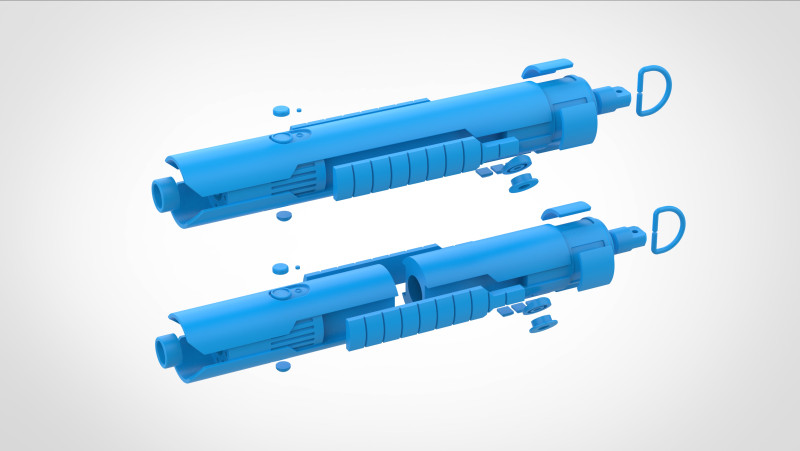 Master Sol Lightsaber from the series Acolyte 2024 3D Print Model in ...