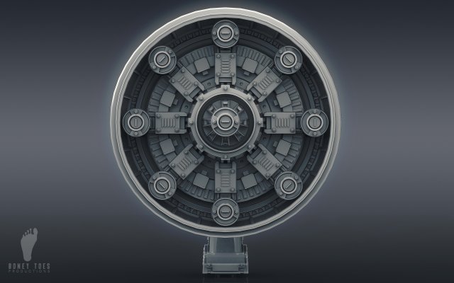 scifi ray blaster - high poly 3D Модель in Другое 3DExport