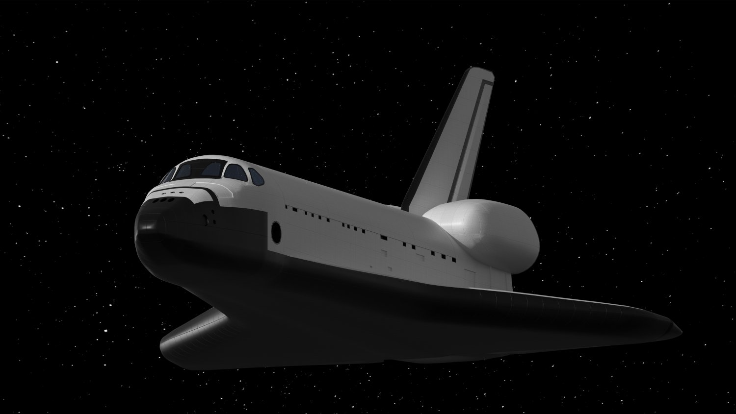 Ksp Space Shuttle Replica