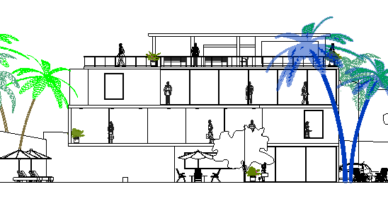 technology complex building Gratis Modelo 3D in Edificios 3DExport