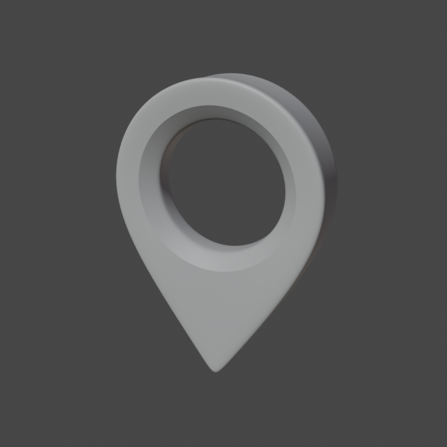 map pin 3D Model in Other 3DExport