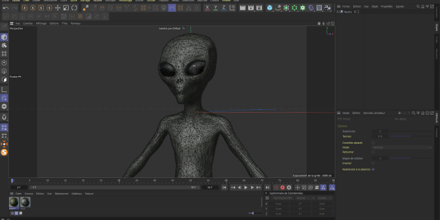 Alien character Model Cetak 3D in Monster & Makhluk 3DExport