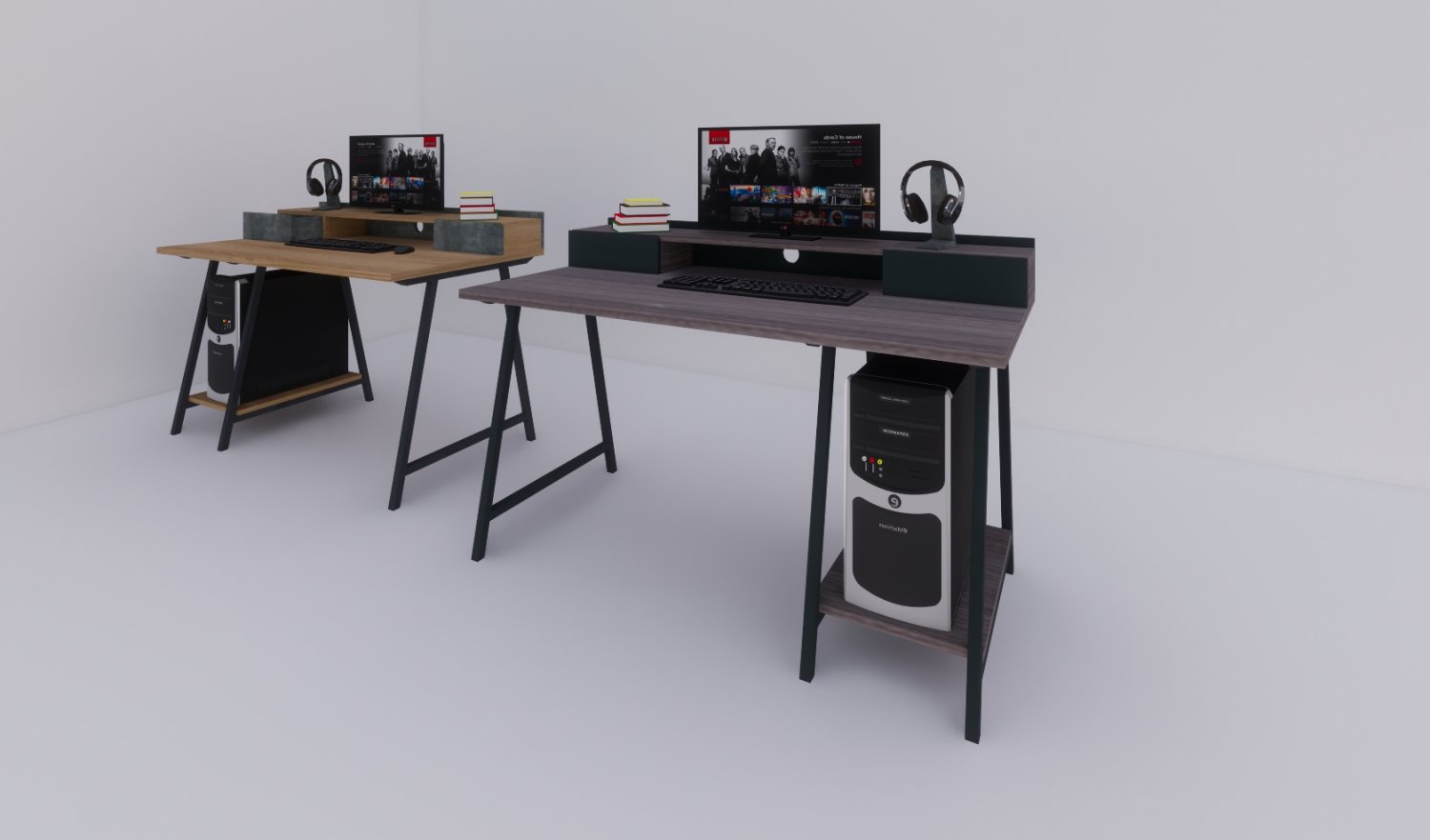 computer desk 3D Models in Office 3DExport