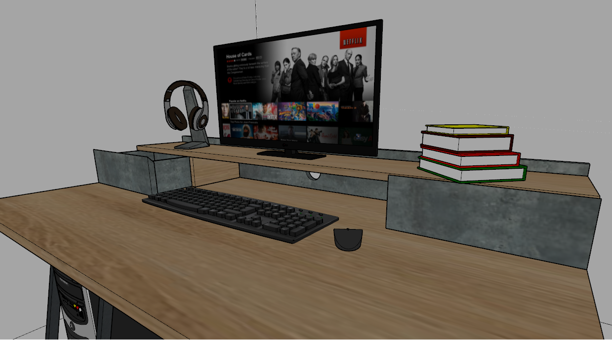 computer desk 3D Models in Office 3DExport