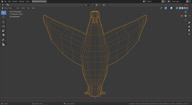 low poly pigeon 3D Model in Bird 3DExport