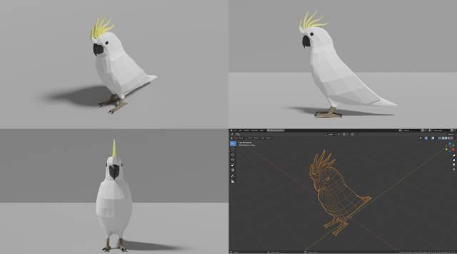 birds pack 3D Model in Bird 3DExport
